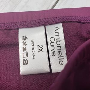 Ambrielle | Swim | New Ambrielle Curve Swimwear Burgundy Bikini | Poshmark